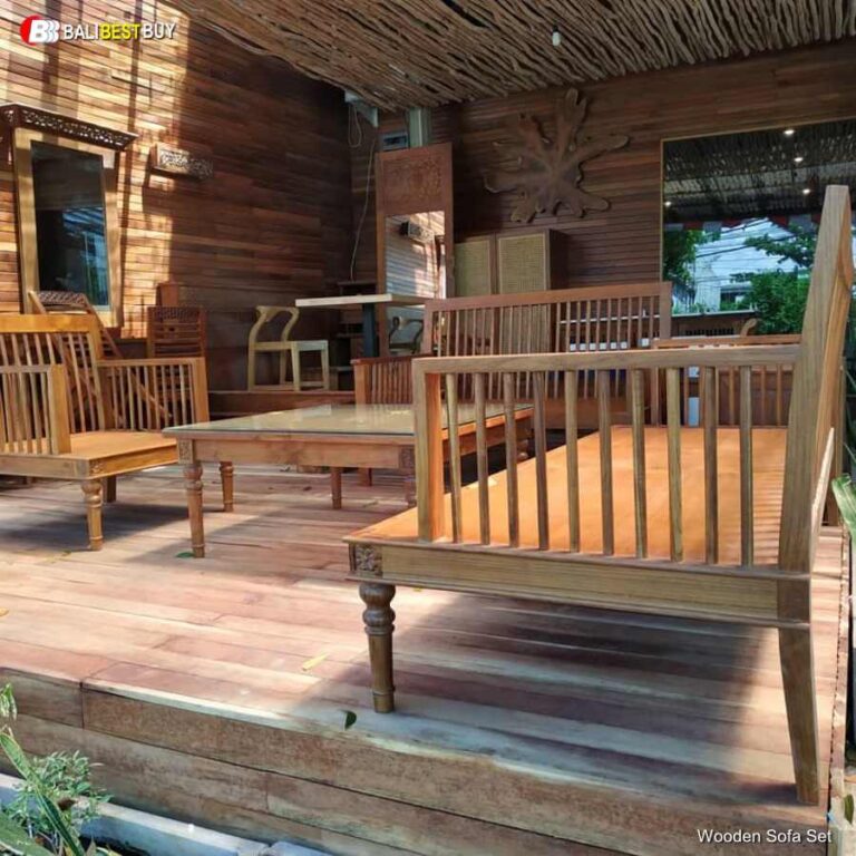 Wooden Sofa Set - Bali Best Buy Furniture