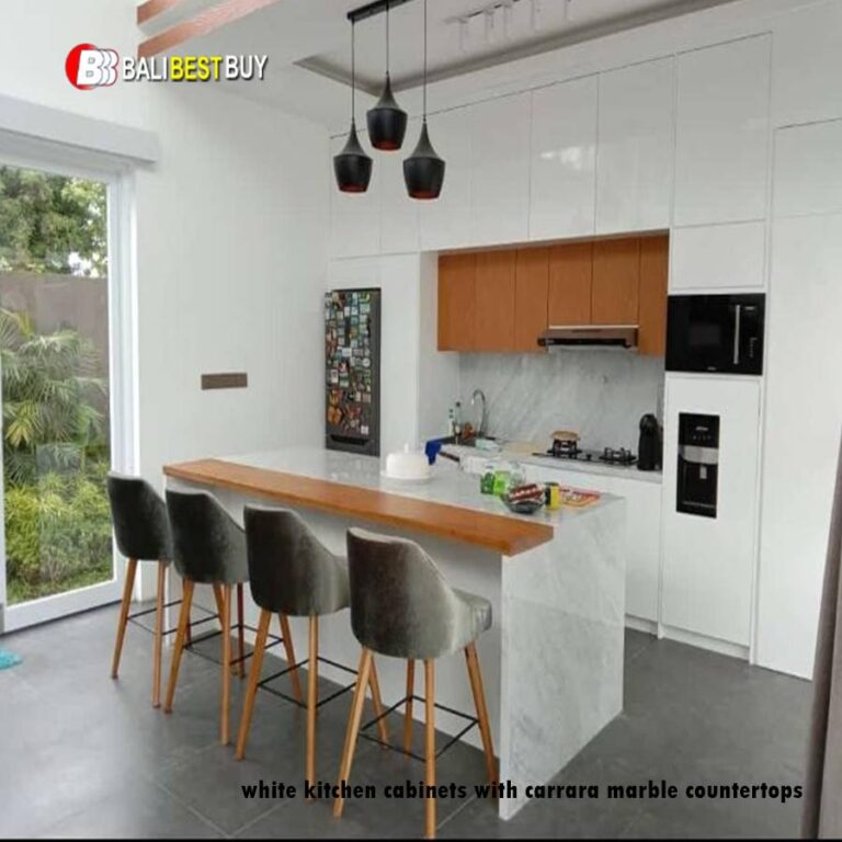 White Kitchen Cabinets Countertops - Bali Best Custom Made Furniture